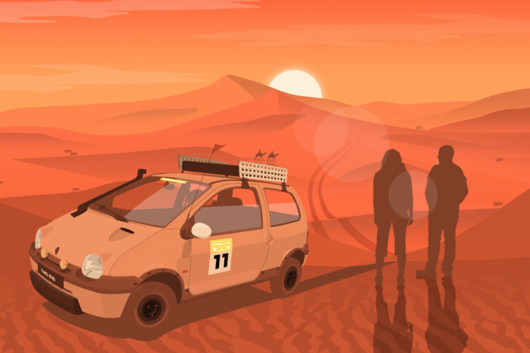 Twing Raid - Le nouveau Raid Solidaire en Twingo au Maroc