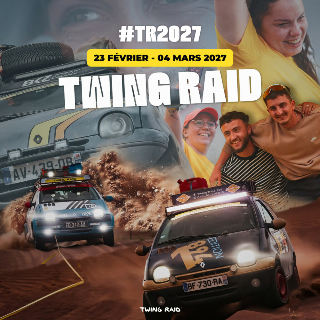 Raid Twingo - Twing Raid 2026 - Inscription en ligne